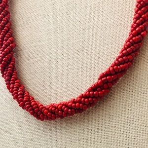 Jewelry | Seed Bead Rope Necklace | Poshmark